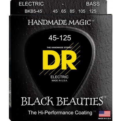 Music box
DR Strings Black Beauties BKB5-45 petožičani set