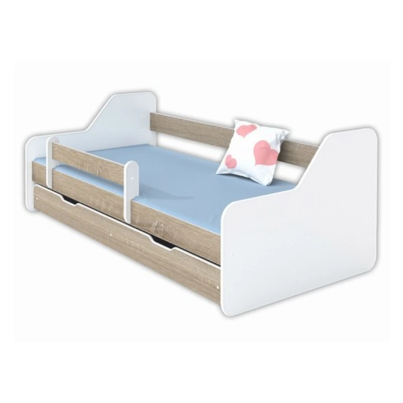 Krevet Bella Luni Dione 1 za decu sa fiokom Sonoma, 160x80