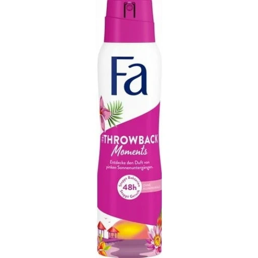FA DEZODORANS 150ML W. THROWBACK MOMENTS PINK SUNSET