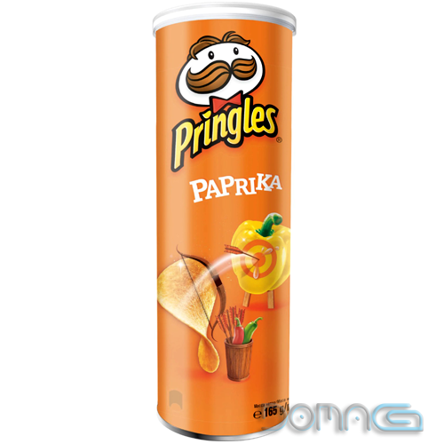 Čips Pringles paprika 165g