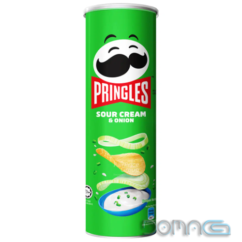Čips Pringles sour cream 165g