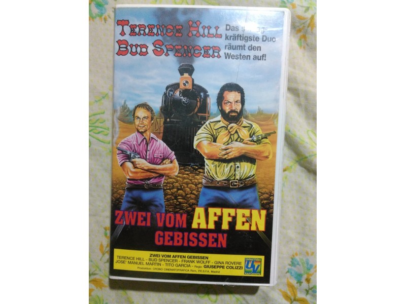 Zwei vom Affen gebissen, Bud Spencer, VHS