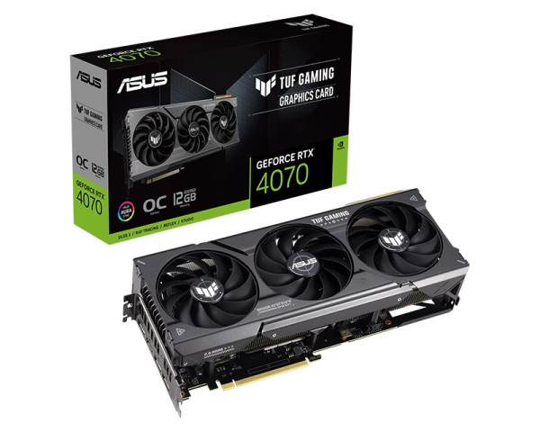 ASUS nVidia GeForce RTX 4070 12GB TUF-RTX4070-O12G-GAMING