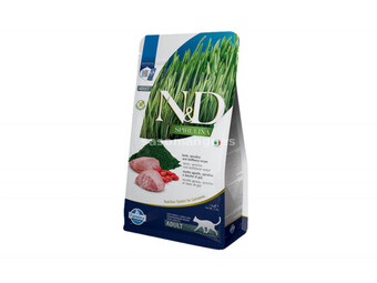 N&amp;D Spirulina Cat Lamb 1,5kg