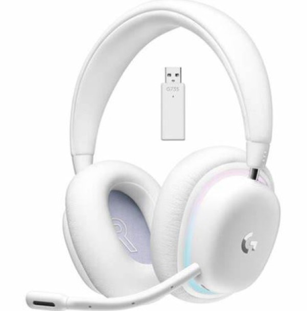 Logitech G735 Wireless Gaming Headset, White