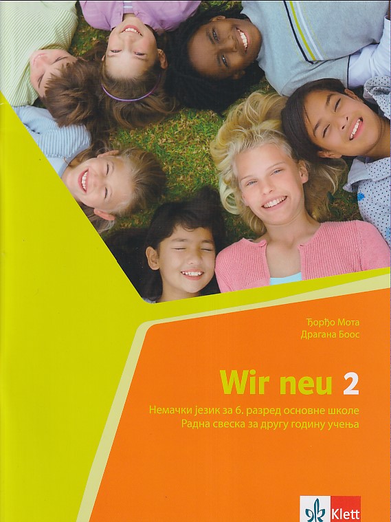WIR NEU 2 – RADNA SVESKA iz nemačkog jezika za 6. razred osnovne škole (Klett)