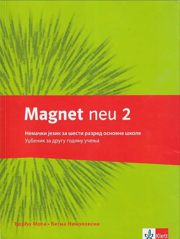 MAGNET NEU 2 – UDŽBENIK iz nemačkog jezika za 6. razred osnovne škole (Klett)