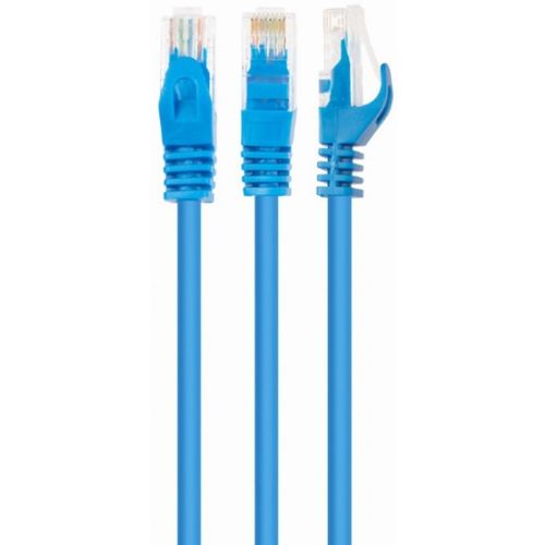 PP6U-0.25M/B Gembird Mrezni kabl, CAT6 UTP Patch cord 0.25m blue