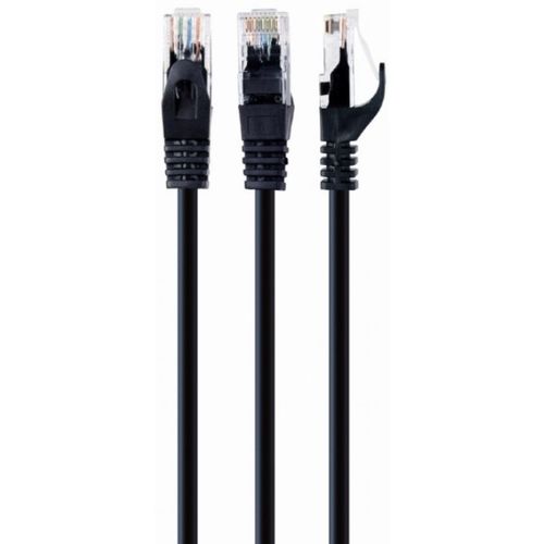 PP6U-0.5M/BK Gembird Mrezni kabl, CAT6 UTP Patch cord 0.5m black