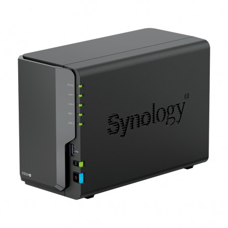 Synology DS224+,Tower, 2-bays 3.5 SATA HDD-SSD