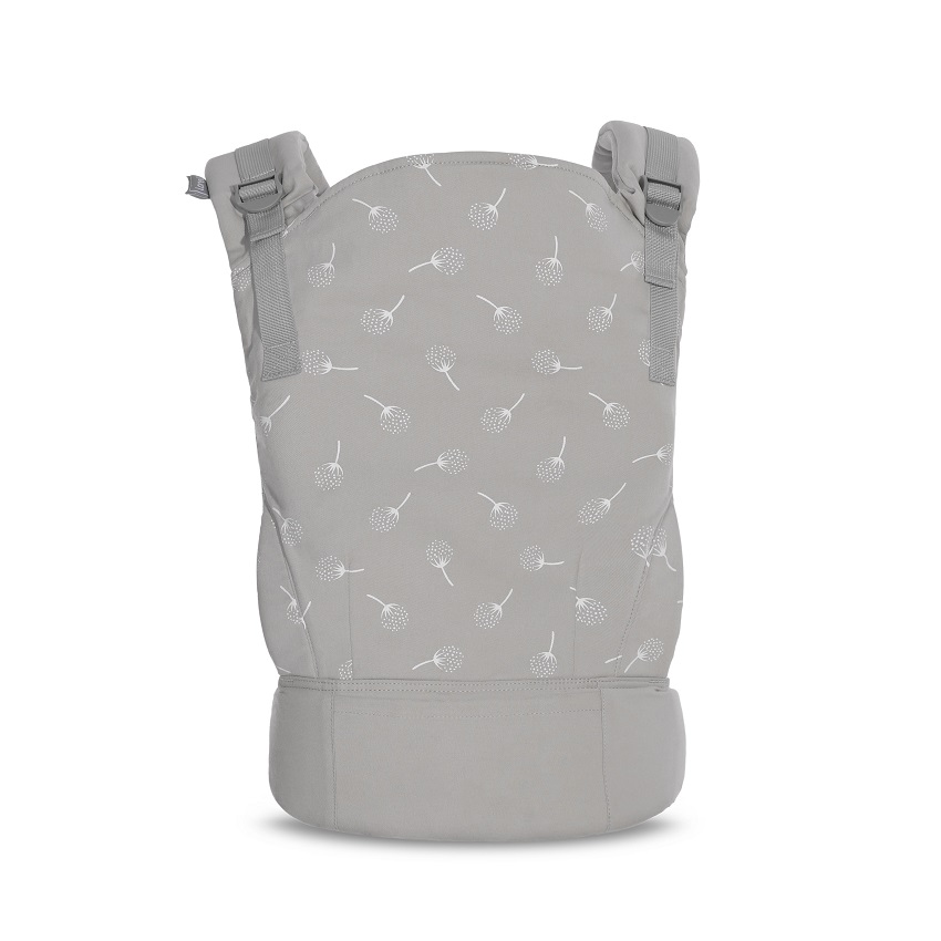 LORELLI KENGUR ERGONOMIC WALLY - GREY FLORAL