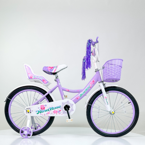 Bicikl za decu “NINA ROSE” model 722-20 ljubičasta