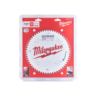 Milwaukee List testere za aluminijum, čist rez, 235 x 30 mm, 60 zuba, 4932471309