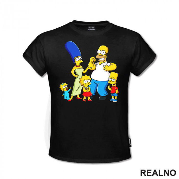 GRUPA - THE SIMPSONS - SIMSONOVI - MAJICA