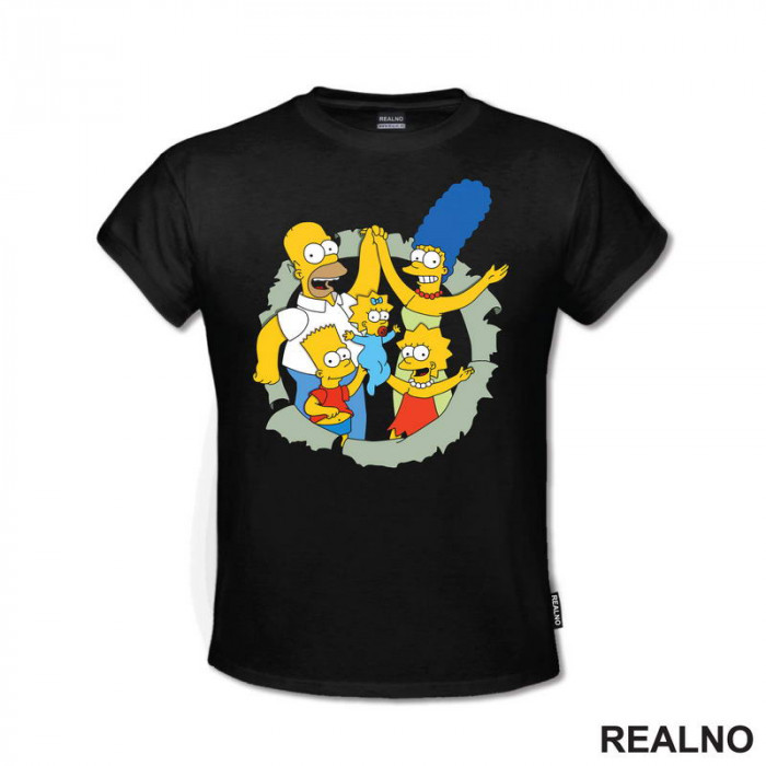 PORODICA U KRUGU - THE SIMPSONS - SIMPSONOVI - MAJICA