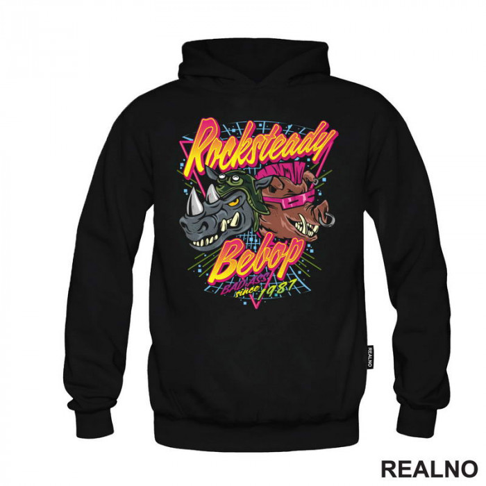 ROCKSTEADY BEBOP BAD ASS SINCE 1987 - COLORS - NINDŽA KORNJAČE - DUKS