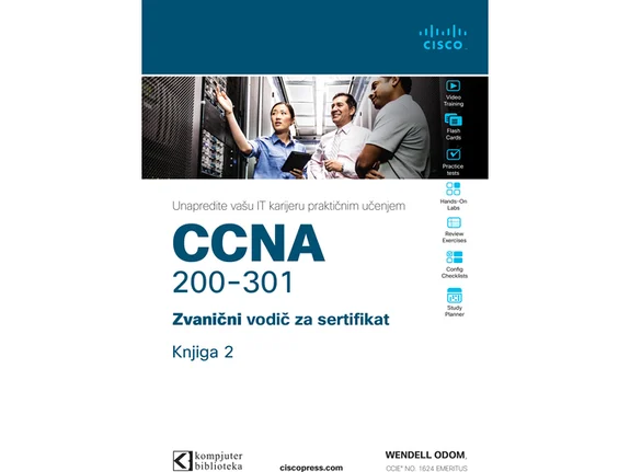 CCNA 200-301 zvanični vodič za sertifikat, knjiga 2