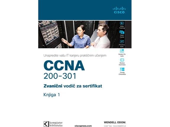 CCNA 200-301 Zvanični vodič za sertifikat, knjiga 1