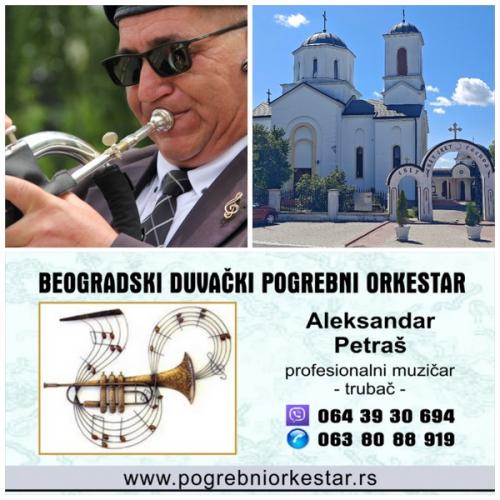 Solo truba, violina, harmonika, crkveni hor orkestar za sahrane pogrebe