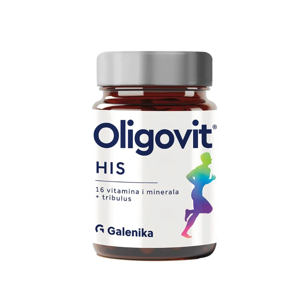 Oligovit® HIS Multivitamini za Muškarce 30 Kapsula sa Tribulusom