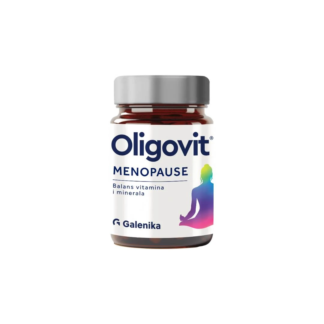 Oligovit® MENOPAUSE 30 Kapsula sa Cimicifugom, Melatoninom i Vitaminima E i D