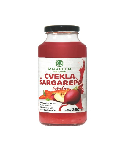 CVEKLA-ŠARGAREPA-JABUKA 0,25l - MARELLA