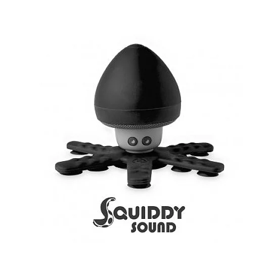 CELLY BLUETOOTH VODOOTPORNI ZVUČNIK SA DRŽAČIMA SQUIDDYSOUND, CRNI CENA