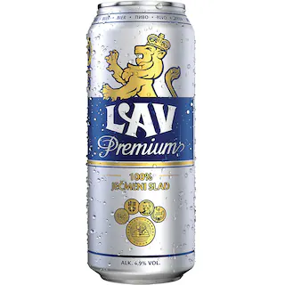 Pivo Lav Premium 0,5l can