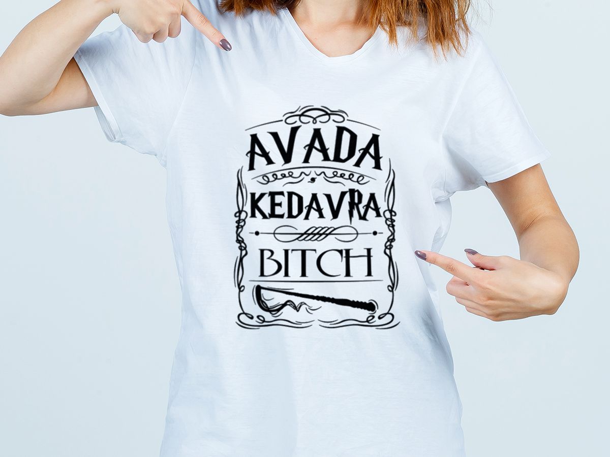 AVADA KEDAVRA BITCH MAJICA