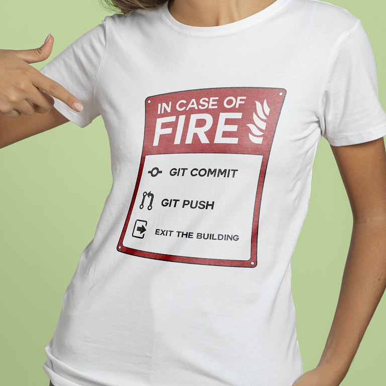 IN CASE OF FIRE MAJICA