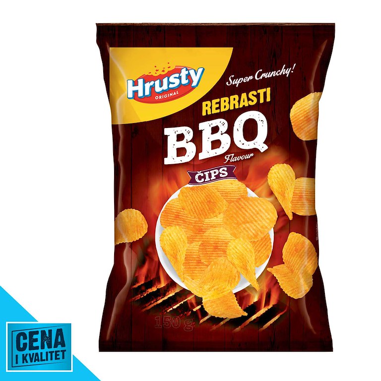 Hrusty čips roštilj bucko 150g hrusty