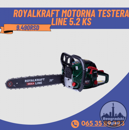 ROYALKRAFT Motorna testera LINE 5.2 KS