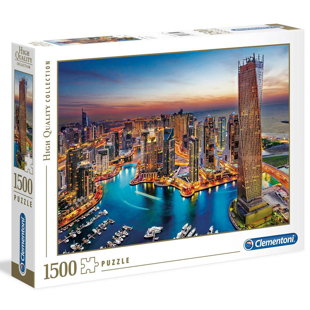 Clementoni puzle Dubai Marina Panorama, 1500delova