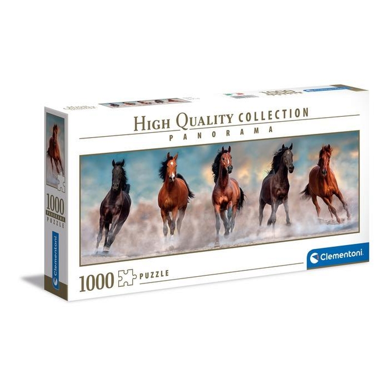 Clementoni puzle Horses Panorama, 1000delova