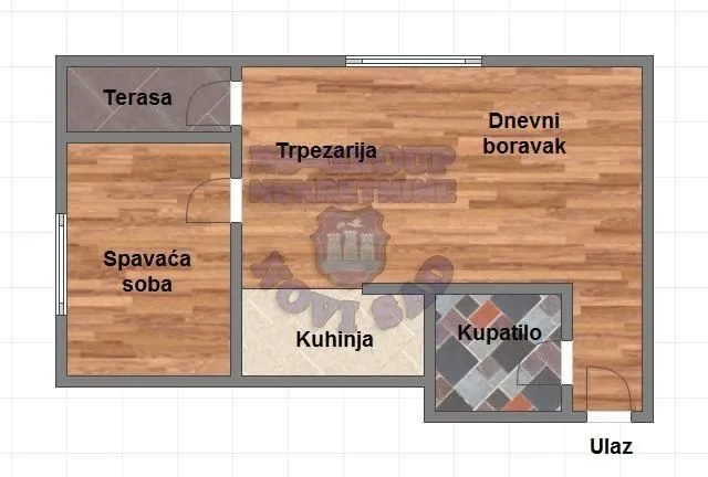 Prodaja, stan, 36m2, Novi Majur, Petrovaradin, Novi Sad