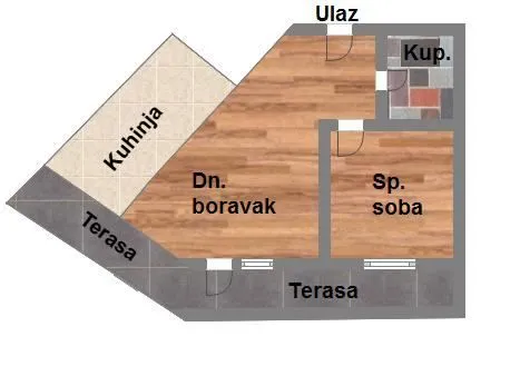 Prodaja, stan, 62m2, Bulevar patrijarha Pavla, Novi Sad, Novi Sad
