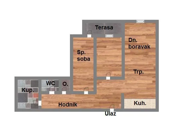 Prodaja, stan, 64m2, Novo naselje, Novi Sad