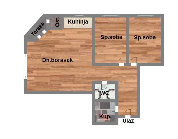 Prodaja, stan, 64m2, Telep, Novi Sad, Novi Sad