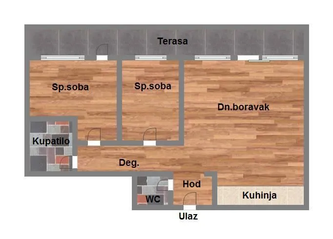 Prodaja, stan, 62m2, Bulevar Evrope, Novi Sad, Novi Sad