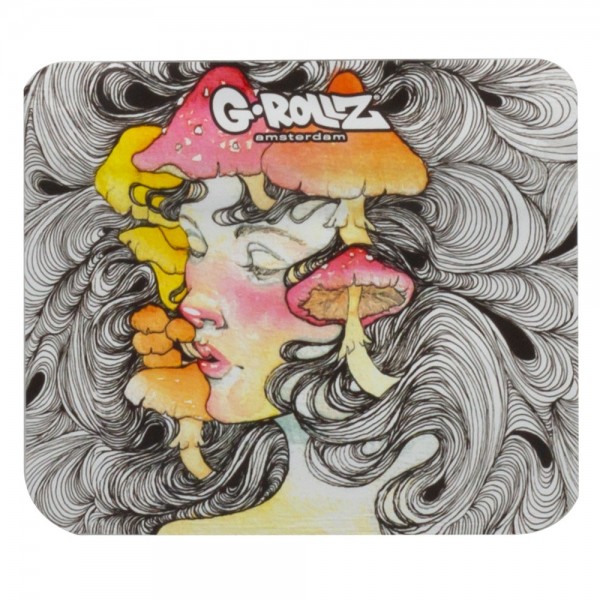 ZIP G-ROLLZ |’Mushroom Lady’ Smellproof Bags – 10pcs – 70x60mm