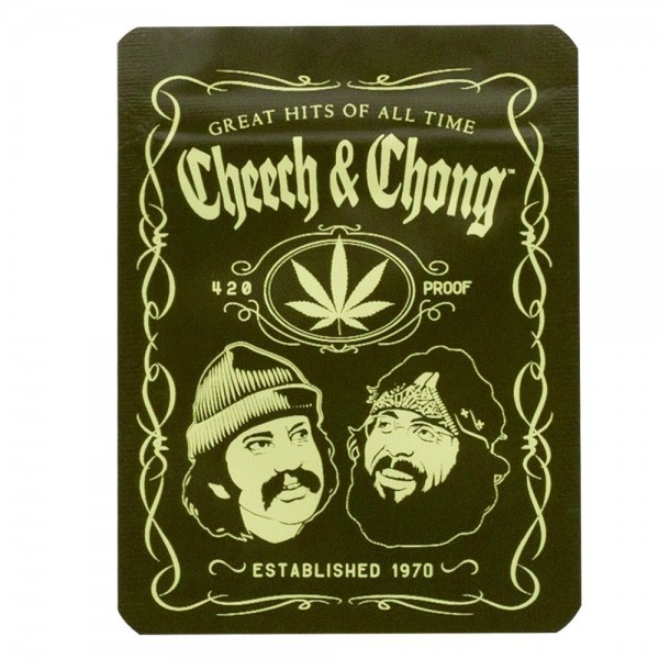 ZIP G-ROLLZ |Cheech & Chong ‘Greatest Hits’ Smellproof Bags – 10pcs – 65x85mm