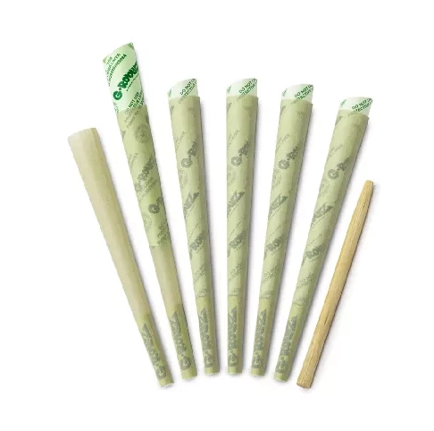 G-ROLLZ | Cheech & Chong(TM) – Organic Green Hemp – 6 KS Cones