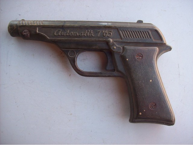 mehanotehnika stari plasticni pistolj Automatik 7,65