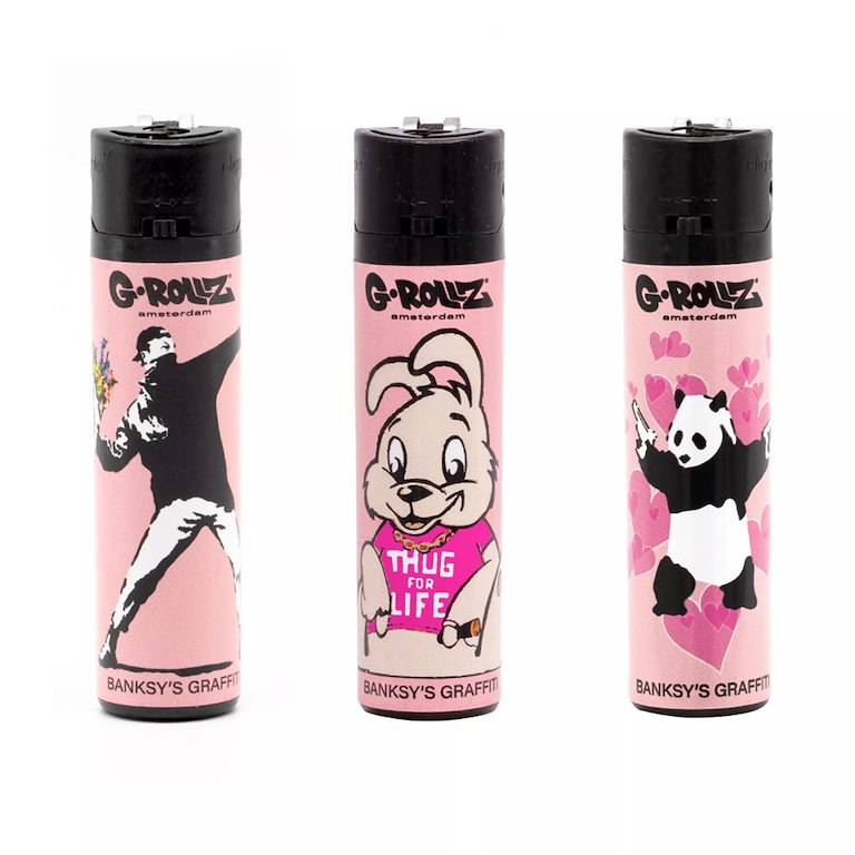 G-ROLLZ | Banksy’s Graffiti Lighters