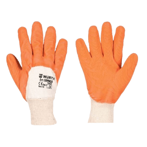 WURTH Zaštitne rukavice ORANGE LATEX Vel.11