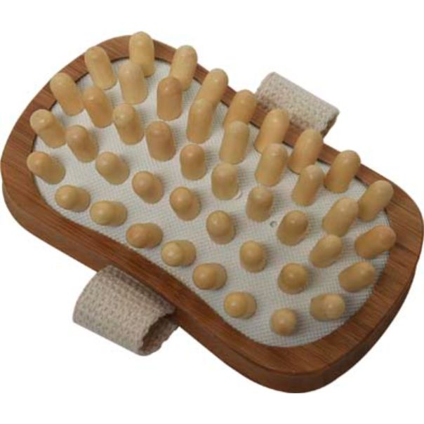 TENDANCE Četka za masažu tela 7,4X3,5X13 cm bukva braon