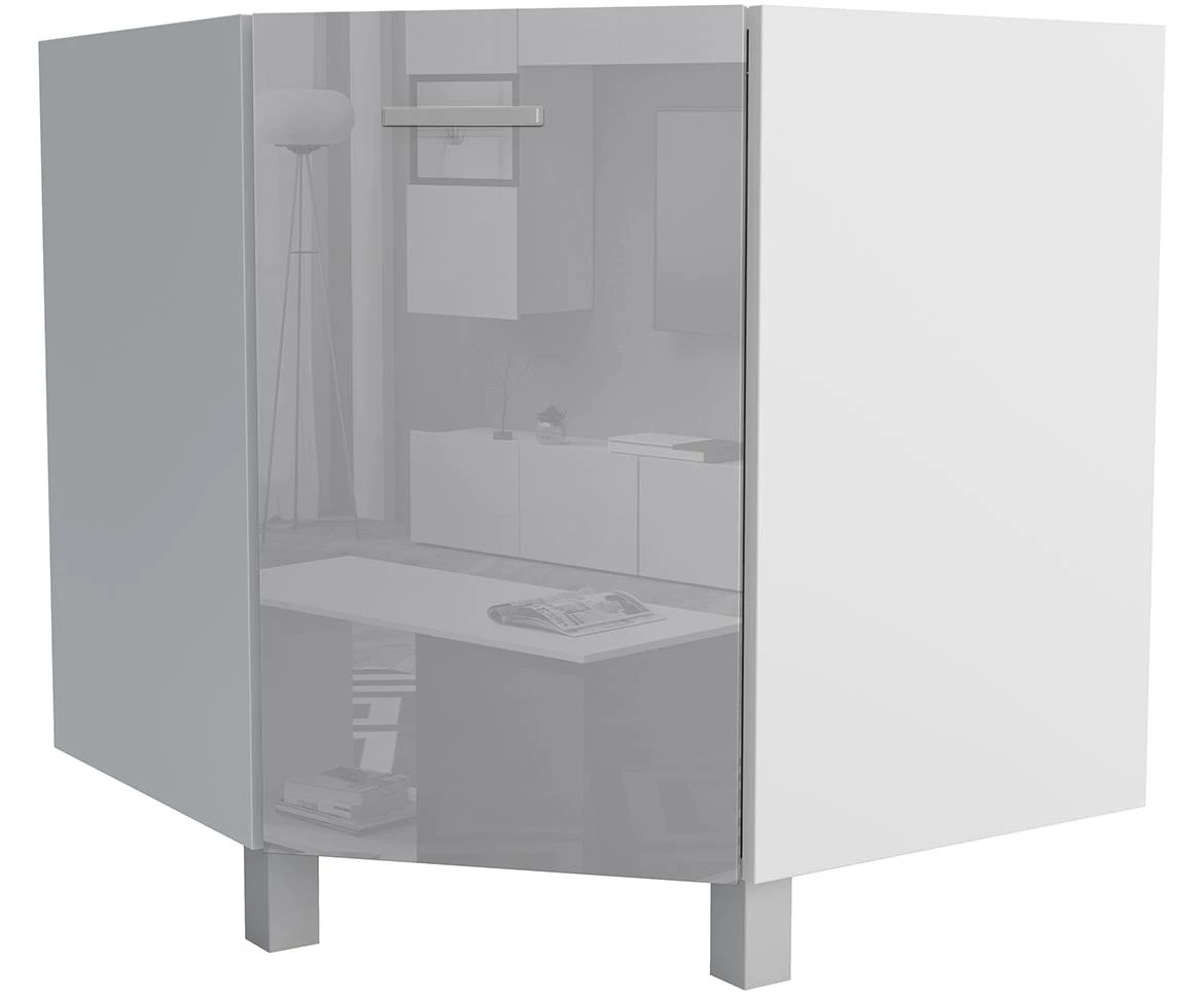 Luc?an 90/90 DNSK LUKS kuhinjski element 90x78,4x82 cm sivi