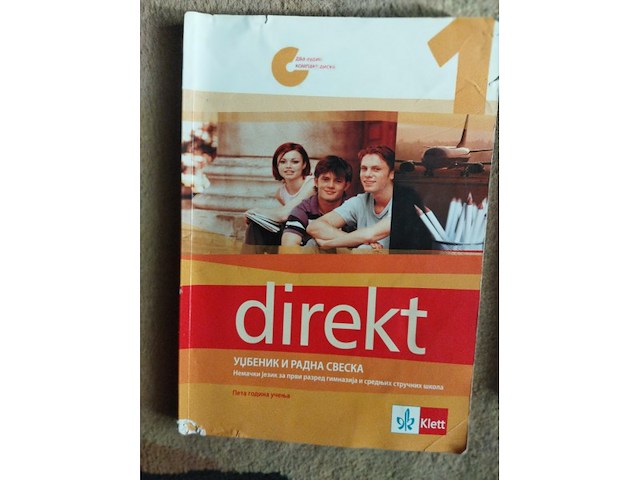 Direkt, Nemački, udžbenik za 1. Klett