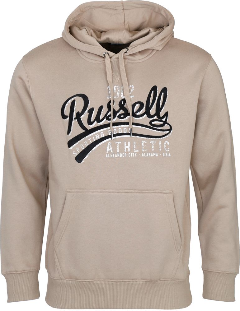 Russell Athletic PARK - PULL OVER HOODY, muški duks, bež