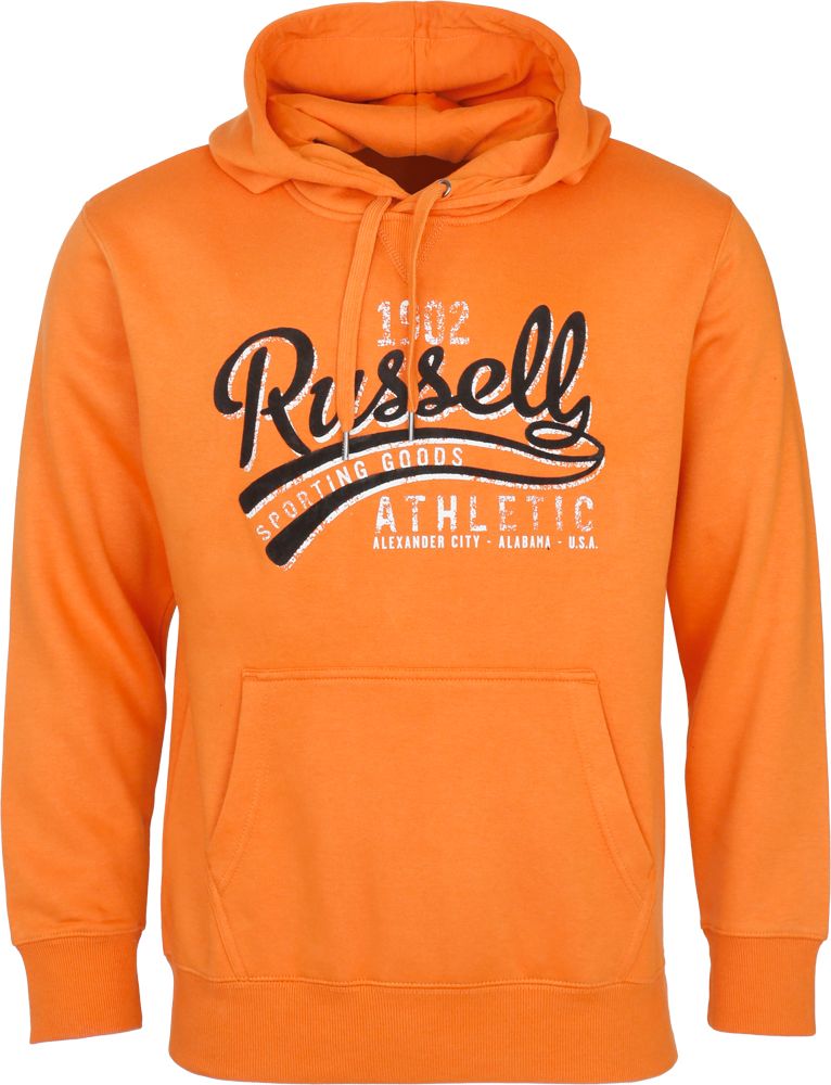 Russell Athletic PARK - PULL OVER HOODY, muški duks, narandžasta